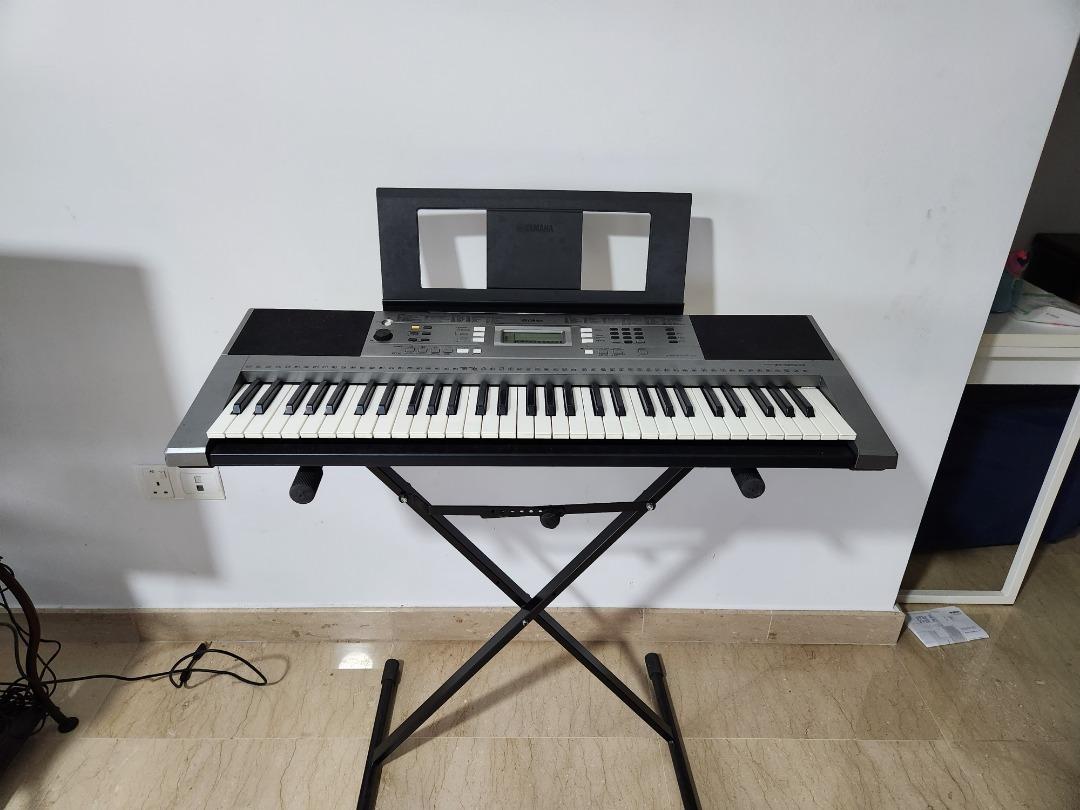 Yamaha PSR-E353 + Stand, Hobbies & Toys, Music & Media, Musical ...
