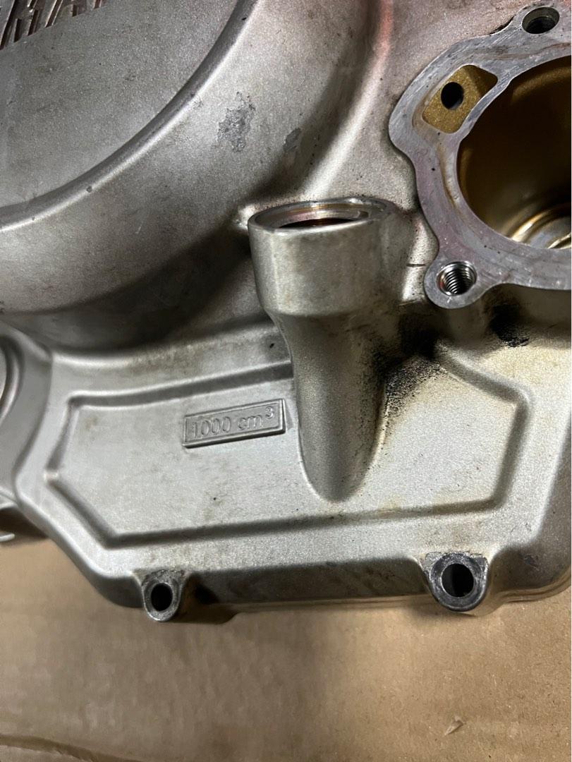 Yamaha r125 engine casing, Motorcycles, Motorcycle Accessories on Carousell