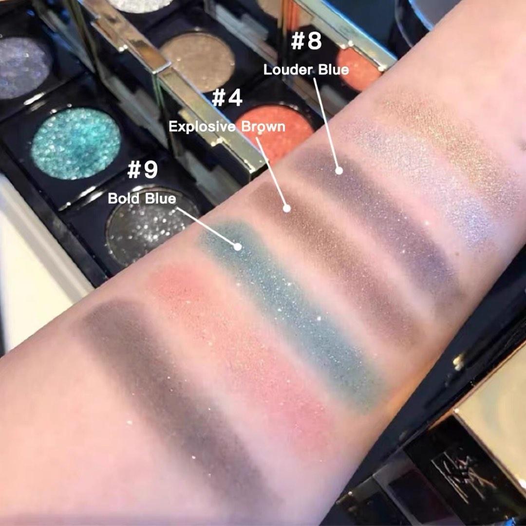 YSL eyeshadow glitter shot color #4 #8, Beauty & Personal Care, Face ...