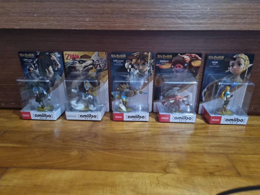 Zelda breath of the wild Amiibo - Set 2, Video Gaming, Gaming ...