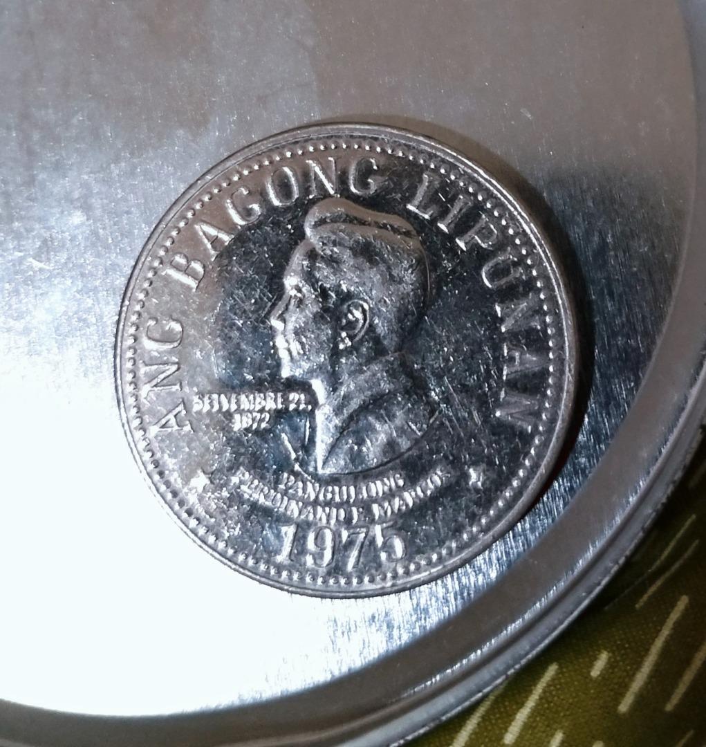 1975 FERDINAND E. MARCOS COIN, Hobbies & Toys, Memorabilia ...