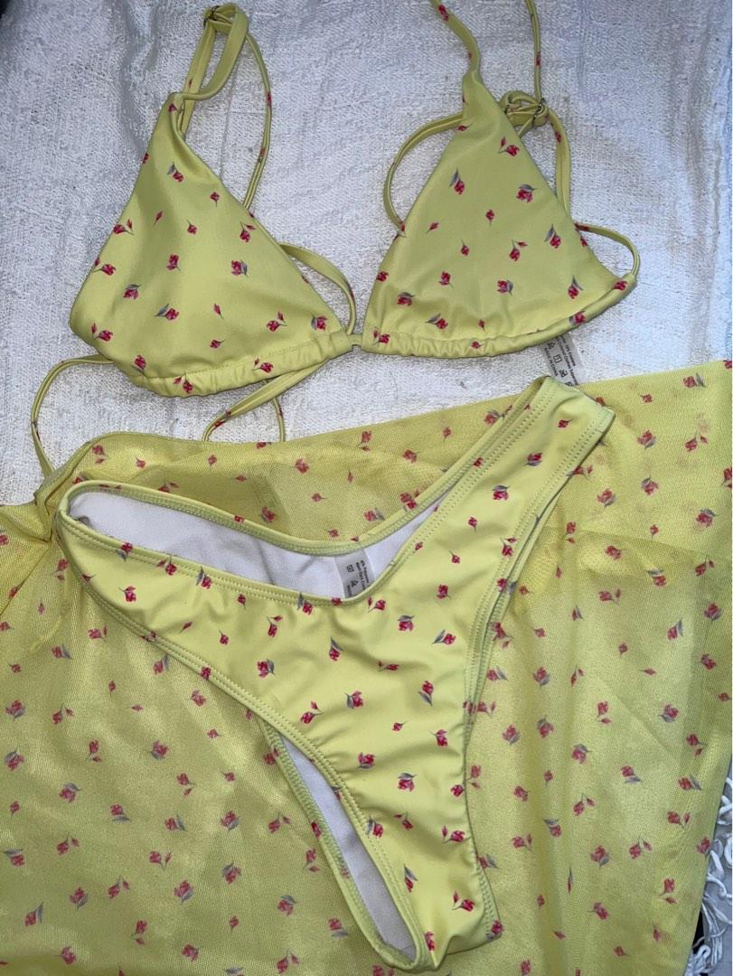 3 PC SWIMSUIT SET, Women's Fashion, Swimwear, Bikinis & Swimsuits on ...