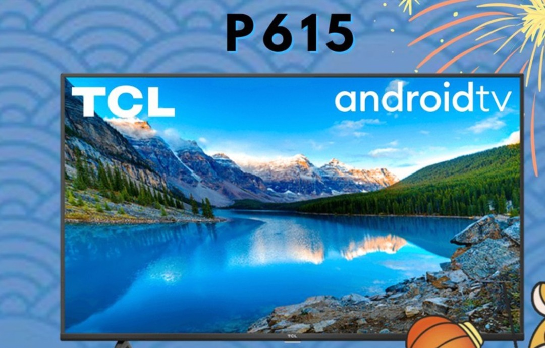 43 inch TCL P615 4K UHD AI ANDROID TV with Built-in Netflix, YouTube, Google Play and Screen ...