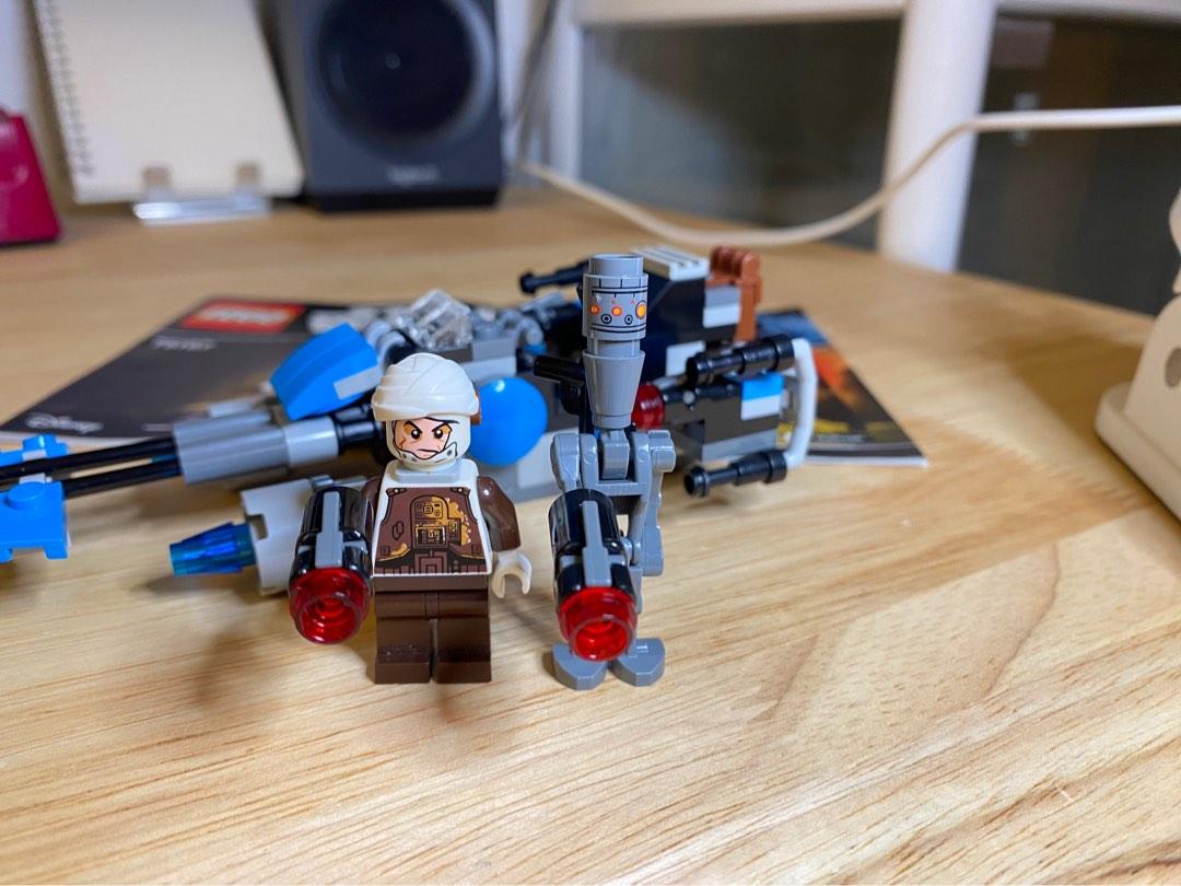 75167 LEGO Star Wars Bounty Hunter Speeder Bike Battle Pack, Hobbies ...