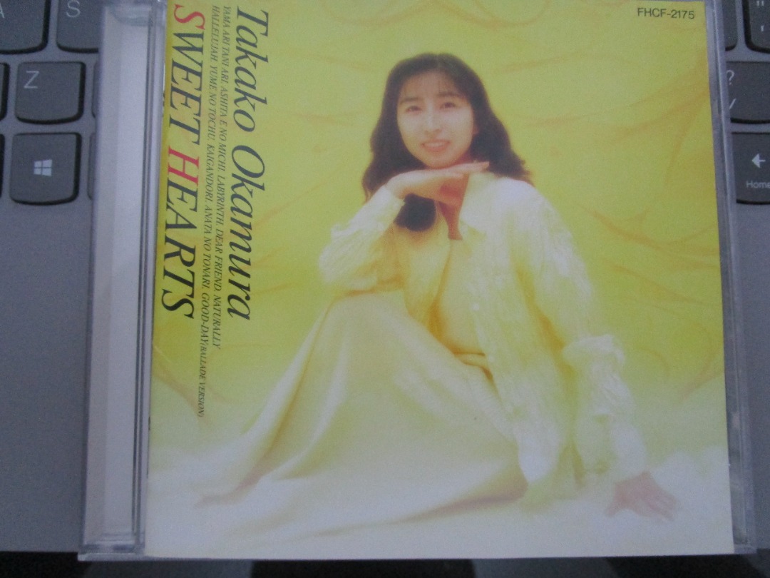 岡村孝子 Takako Okamura - SWEET HEARTS 日版, 興趣及遊戲, 音樂、樂器 & 配件, 音樂與媒體 - CD 及 DVD - Carousell