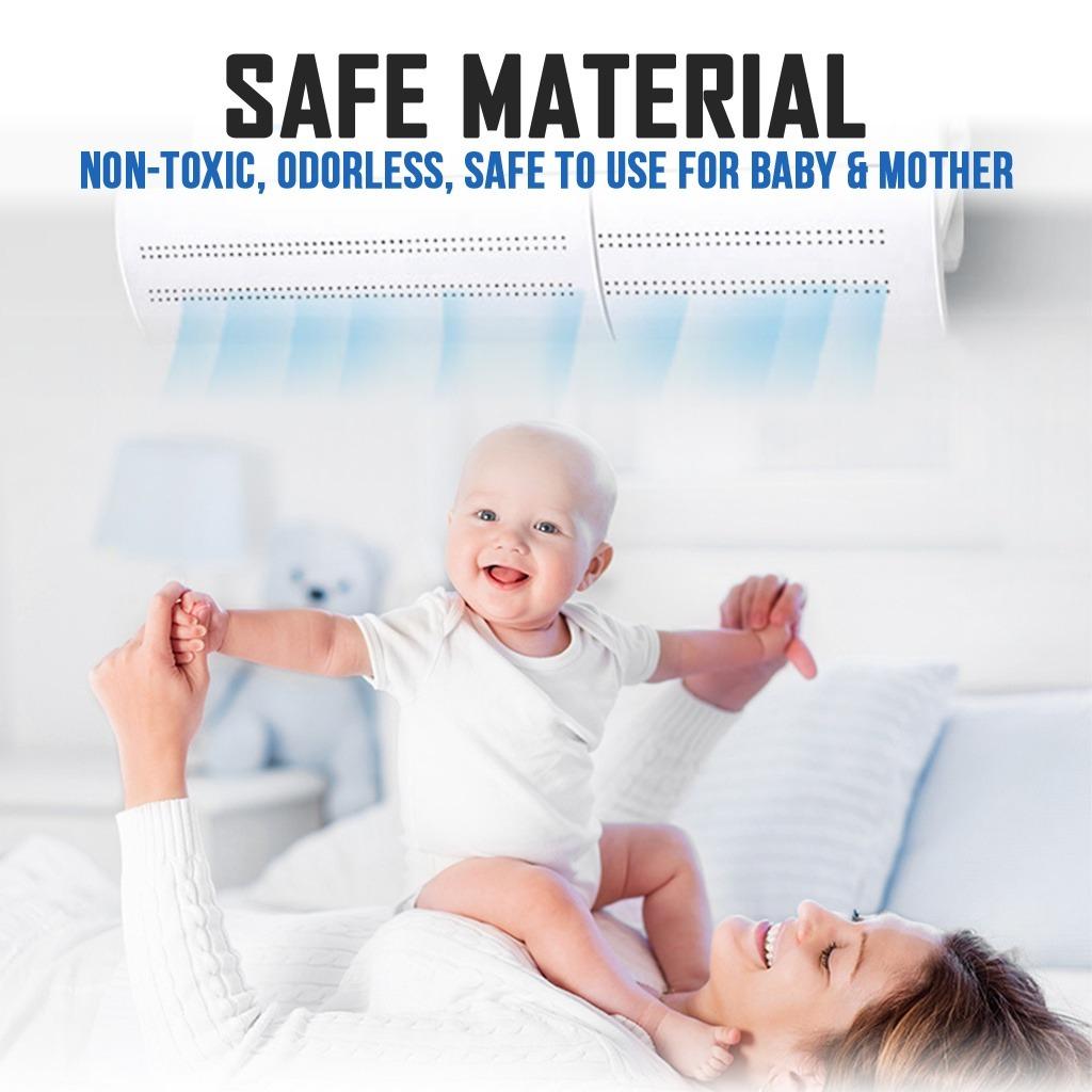 AC Wind Deflector Air Conditioner Anti-Blowing Shield Retractable Cover ...