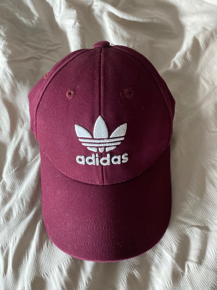 adidas maroon cap, Men's Fashion, Watches & Accessories, Caps & Hats on ...