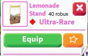 ADOPT ME : LEMONADE STAND, Video Gaming, Video Games, Others on Carousell