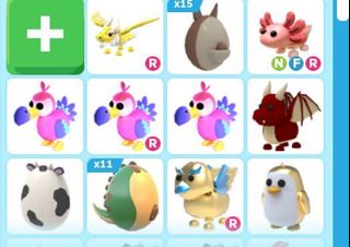 [Adopt me] Neon legendary - Ultra rare, Video Gaming, Gaming ...