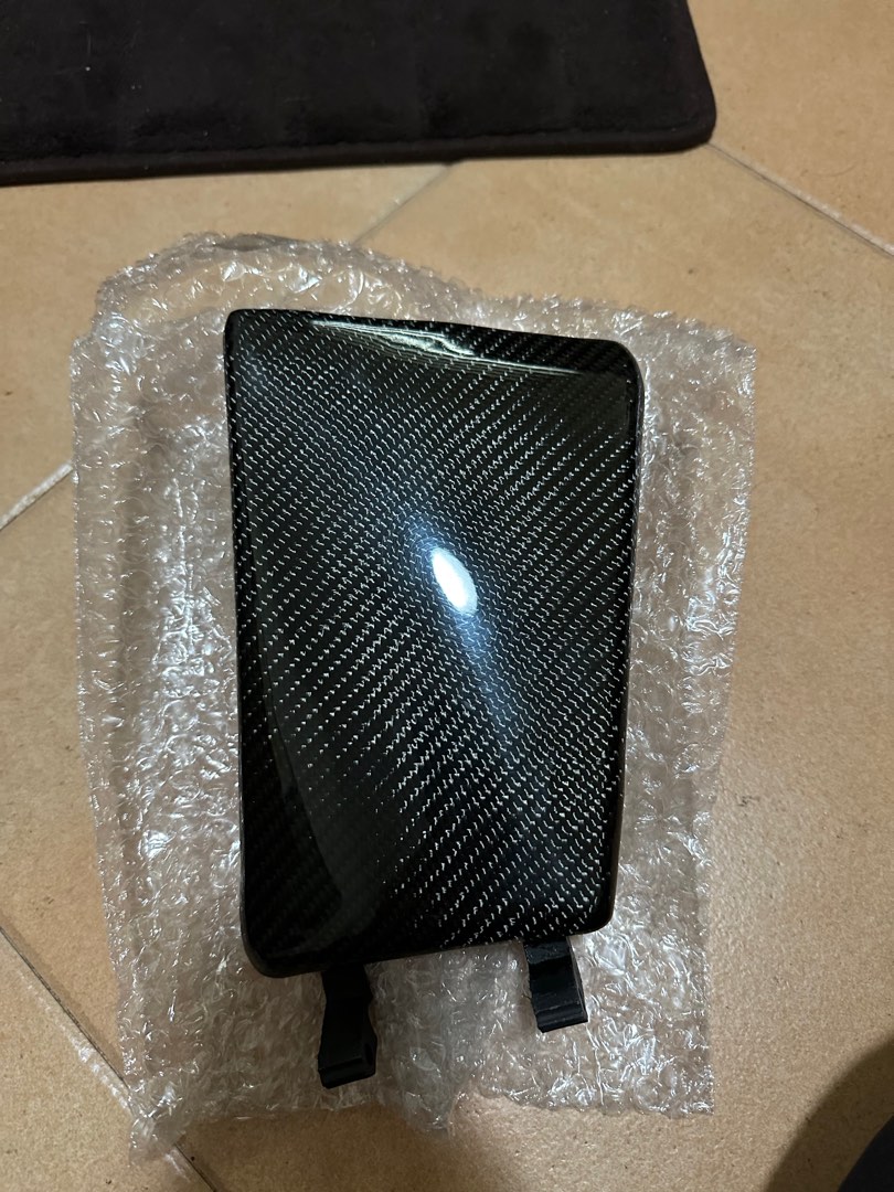 Aerox Carbon Compartment Panel, Motorcycles, Motorcycle Accessories on ...