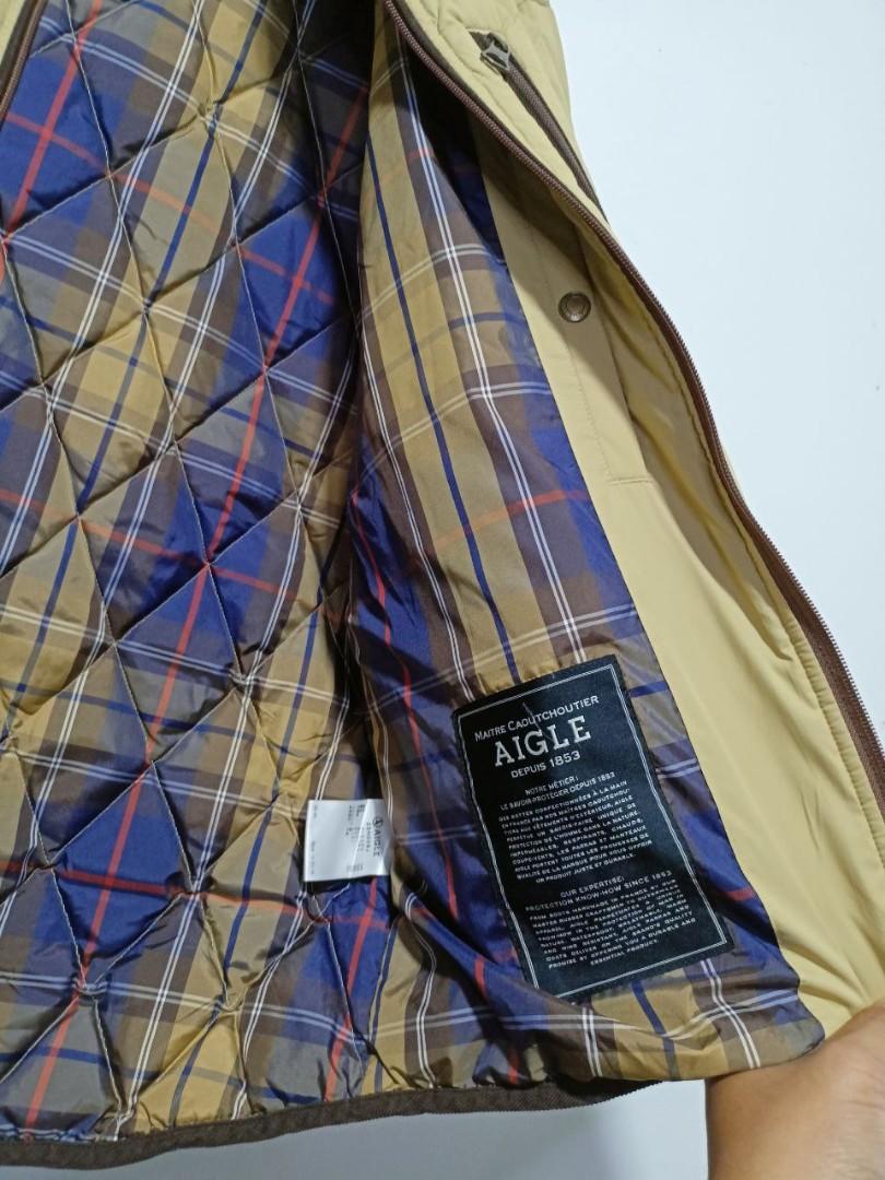 AIGLE QUILTED JACKET, Men's Fashion, Coats, Jackets and Outerwear on ...