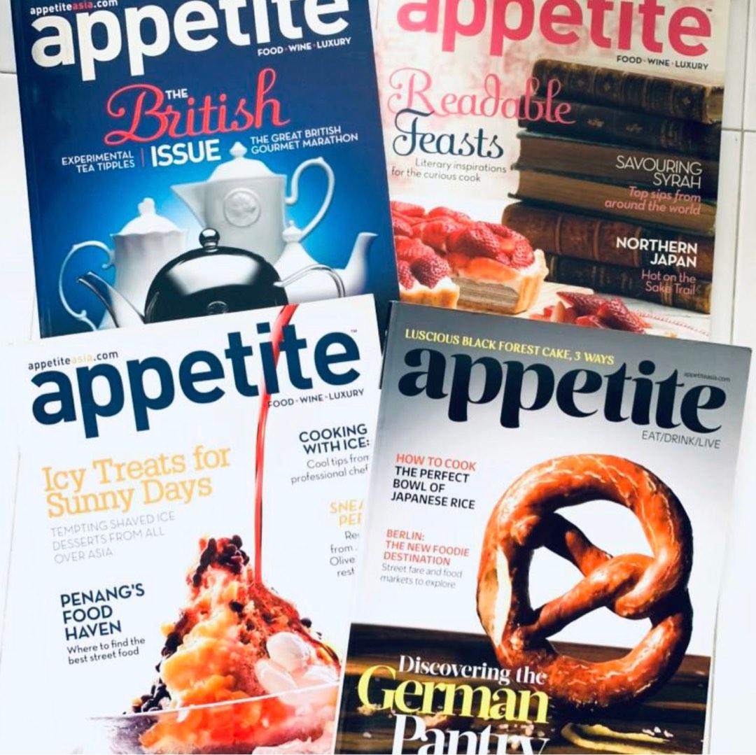 Appetite Magazine, Hobbies & Toys, Books & Magazines, Magazines on ...