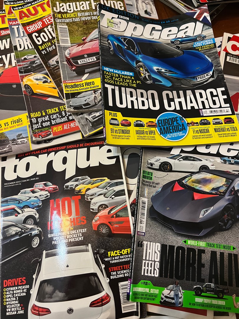 Assorted Car Magazines, Hobbies & Toys, Books & Magazines, Magazines on ...
