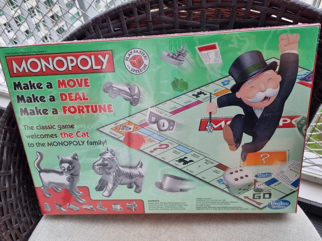 Authentic monopoly board game, Hobbies & Toys, Toys & Games on Carousell