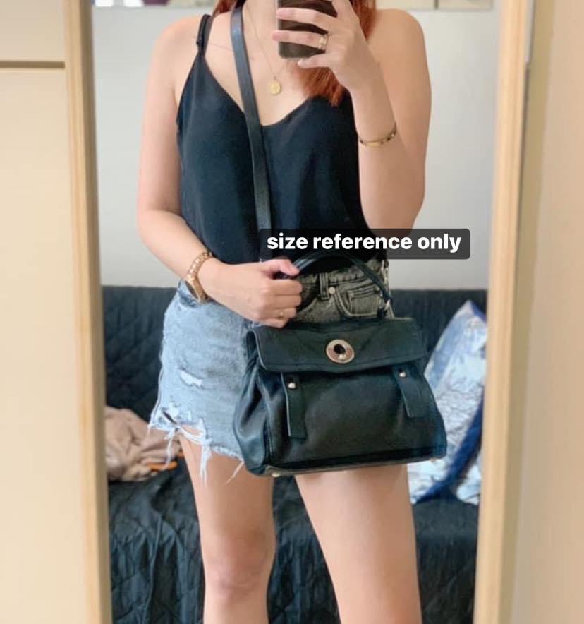 Authentic YSL Muse 2 Small Two Tone Calfskin Leather, Luxury, Bags ...