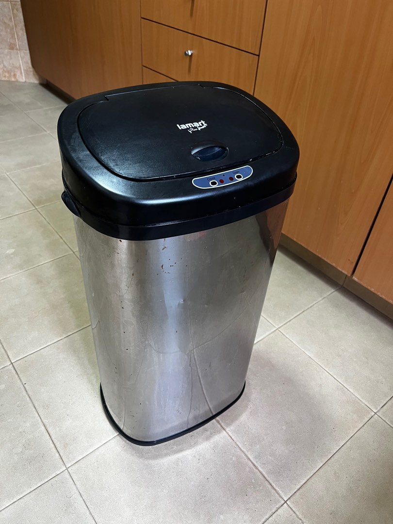 Automatic Opening Bin, Furniture & Home Living, Cleaning & Homecare ...