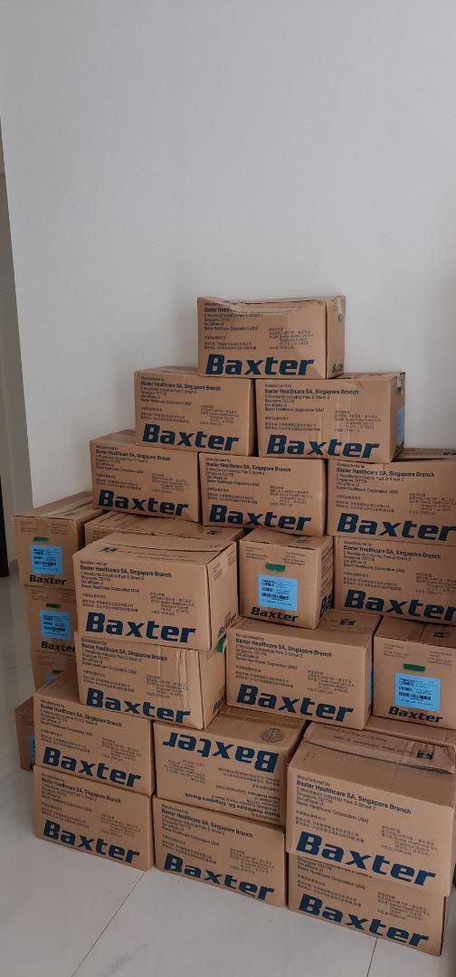 Baxter peritoneal dialysis solutions to give away, Health & Nutrition ...