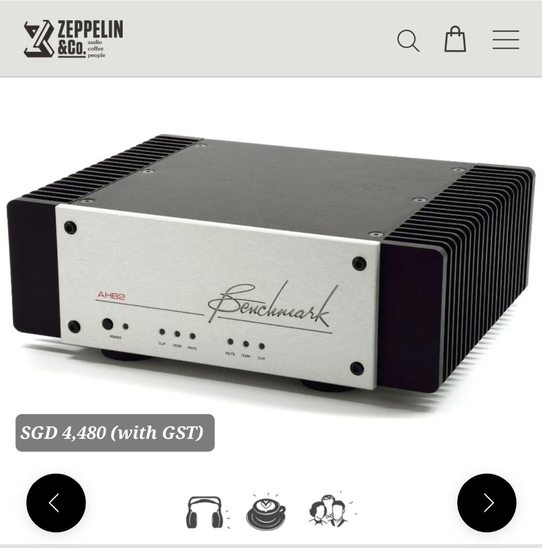 Benchmark Audio AHB2 Matched Pair Amplifier, Audio, Other Audio ...