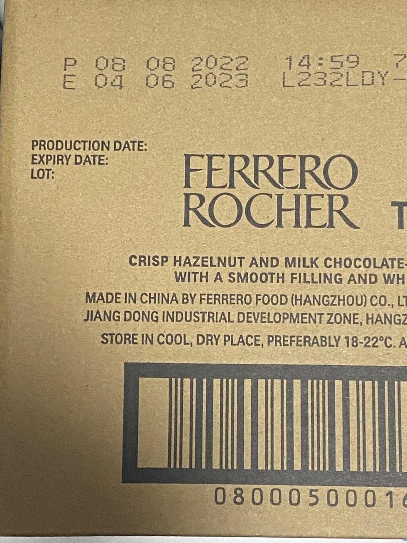 Ferrero Rocher T-16, T-24 and T-32 in NTUC are made in China | Page 10 ...