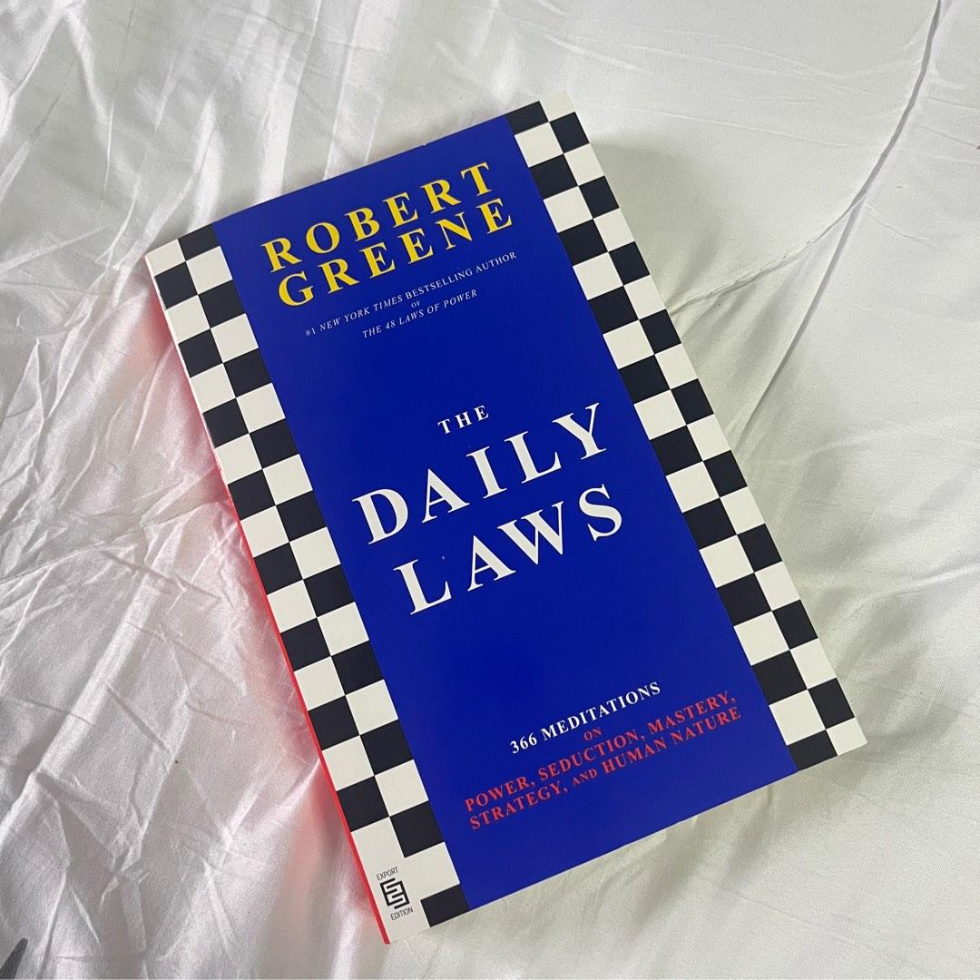 [BRAND NEW] ⚡️ The Daily Laws by Robert Greene, Hobbies & Toys, Books ...