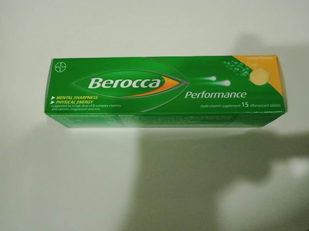 Brand New Berocca Performance Multi-Vitamin Supplement, Health ...