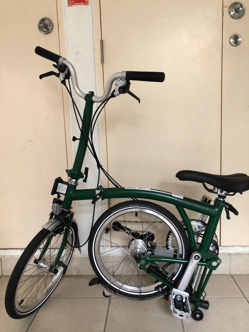 Brompton C Line M6L | Racing Green | In Stock, Sports Equipment ...