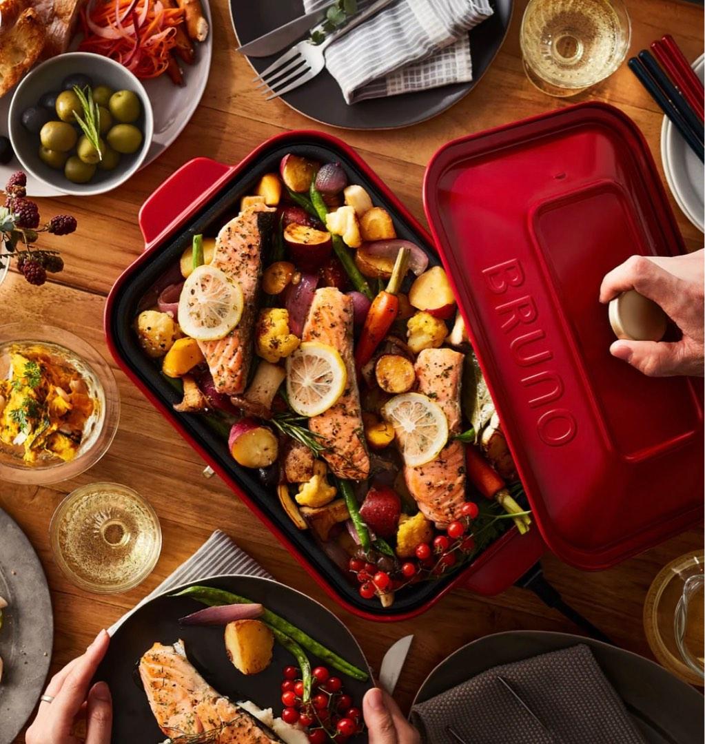 Bruno red compact hot plate, TV & Home Appliances, Kitchen Appliances ...