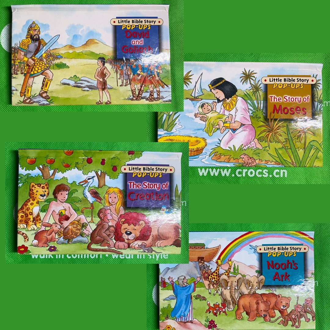 [BUNDLE] LITTLE BIBLE STORY POP-UPS, Hobbies & Toys, Books & Magazines ...