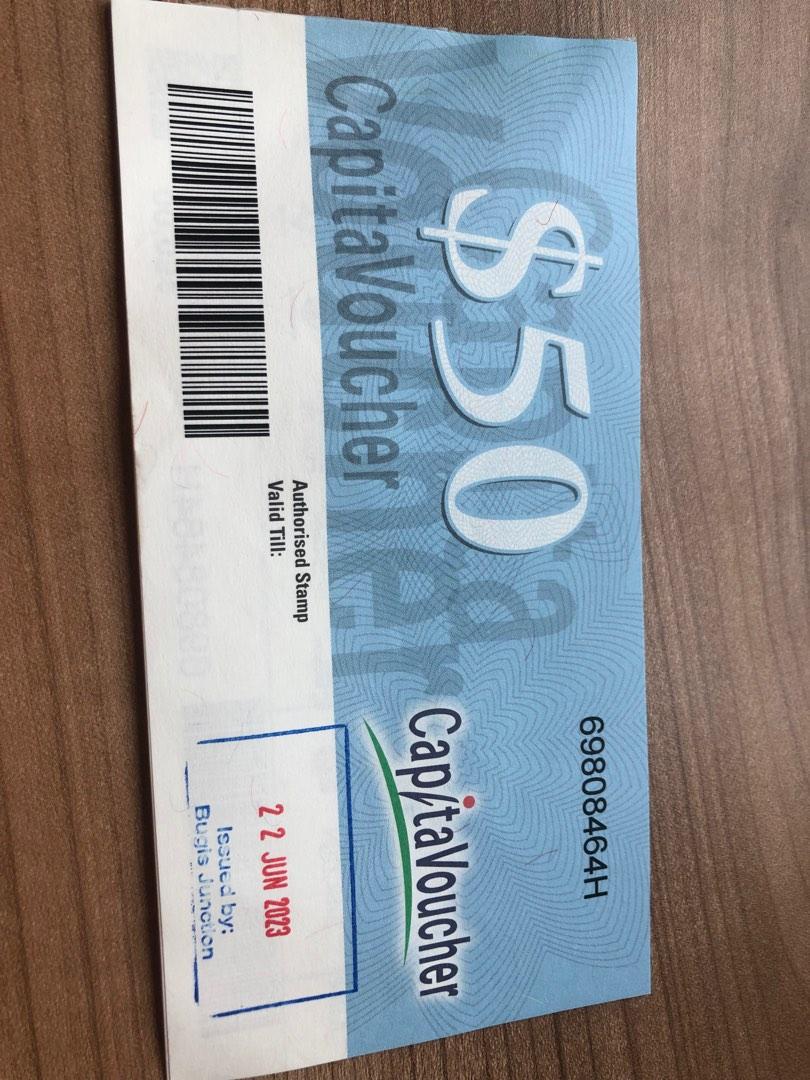 Capitaland Vouchers -$250, Tickets & Vouchers, Vouchers on Carousell