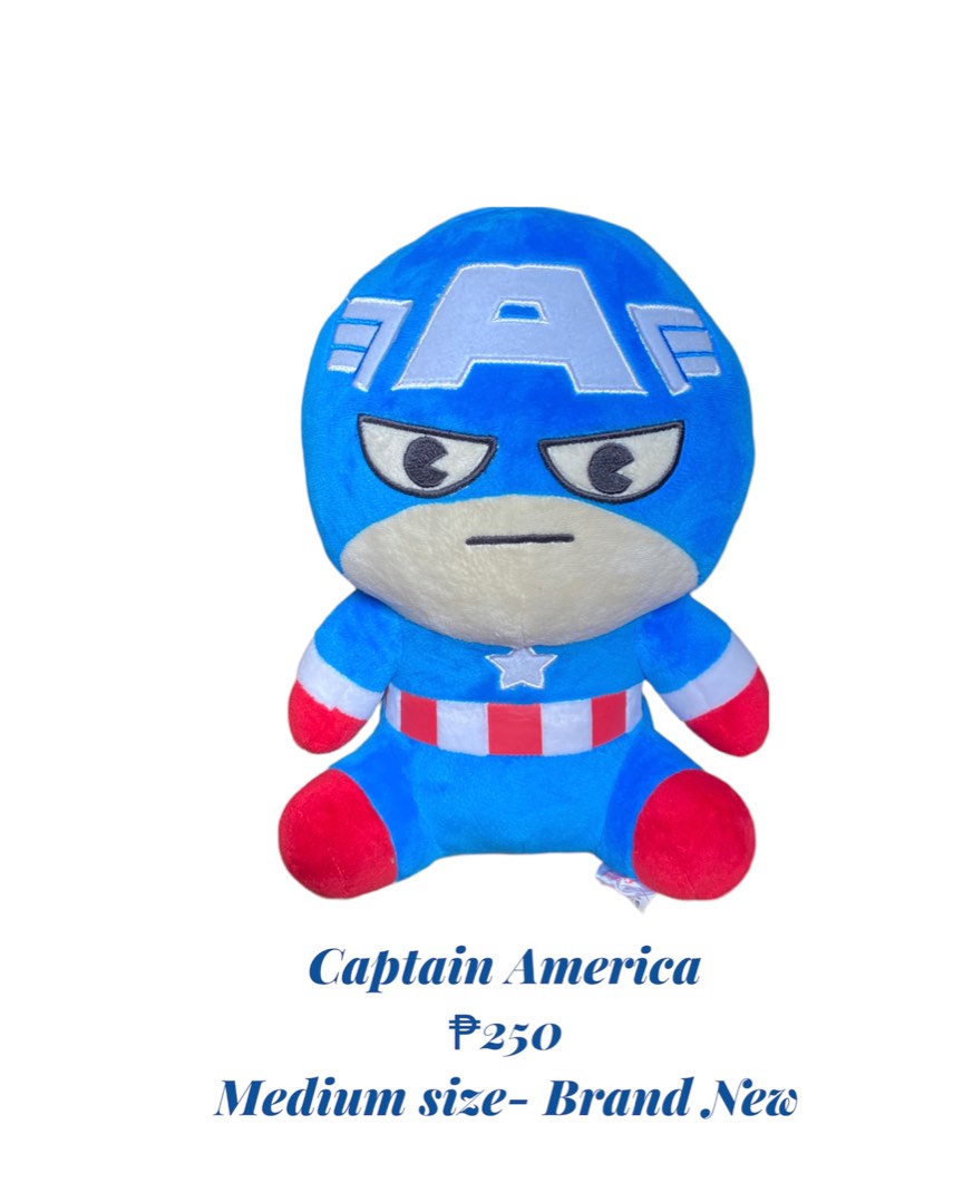 Captain America Stuffed Toy, Hobbies & Toys, Memorabilia & Collectibles ...