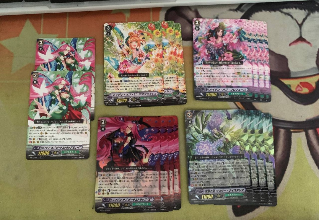 Cardfight Vanguard Neo Nectar Maiden Of Deck (Season 3+), Hobbies ...