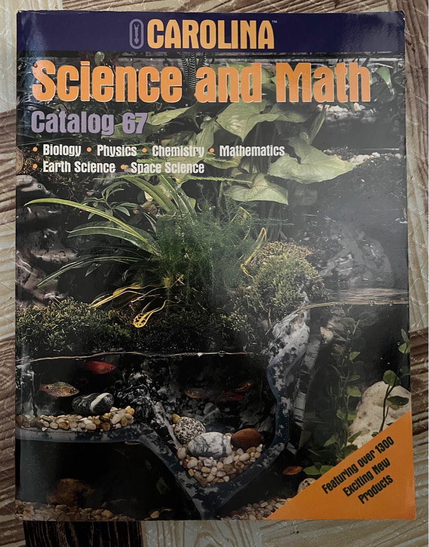 Carolina Science and Math Catalog 64, Hobbies & Toys, Books & Magazines ...
