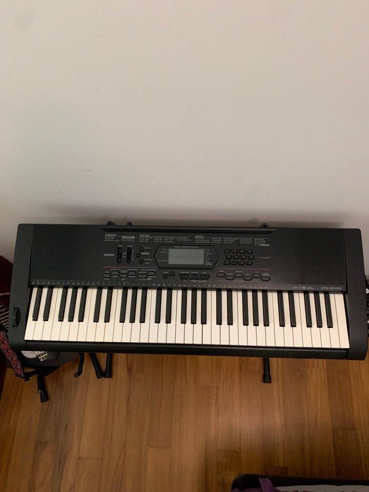 Casio Keyboard CTK-3000, Hobbies & Toys, Music & Media, Musical Instruments on Carousell