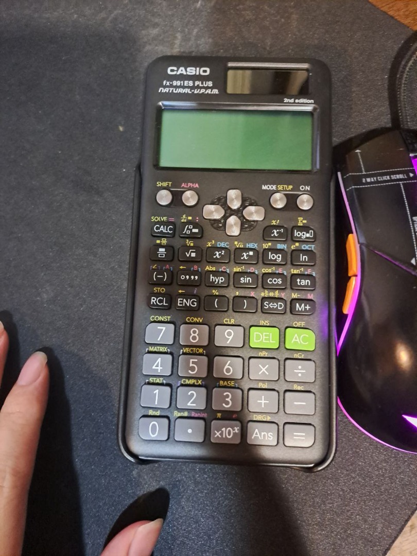 Casio fx-991ES plus 2nd Edition, Mobile Phones & Gadgets, Other Gadgets ...