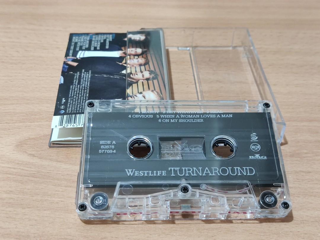 Cassette Westlife Turnaround Hobbies And Toys Music And Media Cds