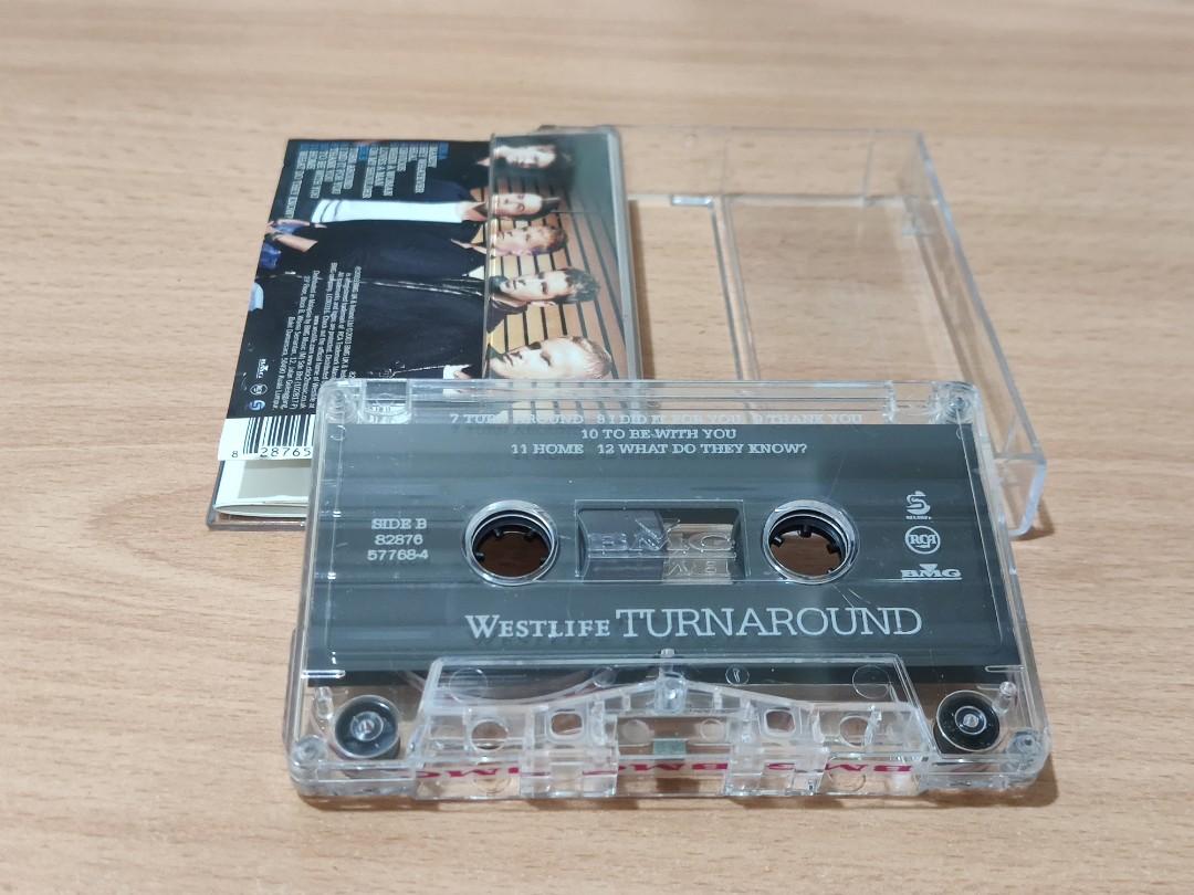 Cassette Westlife Turnaround Hobbies And Toys Music And Media Cds
