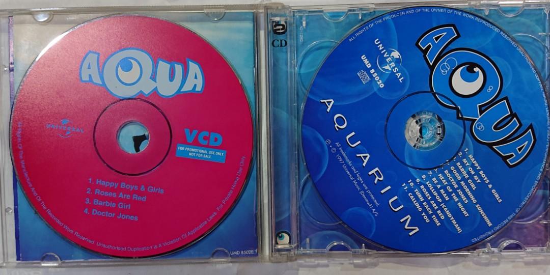Cd AQUA aquarium, 興趣及遊戲, 音樂、樂器 & 配件, 音樂與媒體 - CD 及 DVD - Carousell