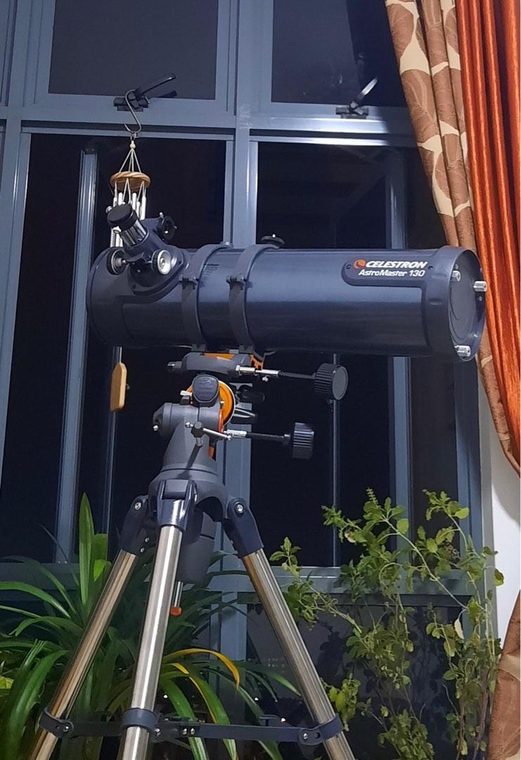 Telescope Celestron Astromaster 130 eq - with box, Photography, Lens ...