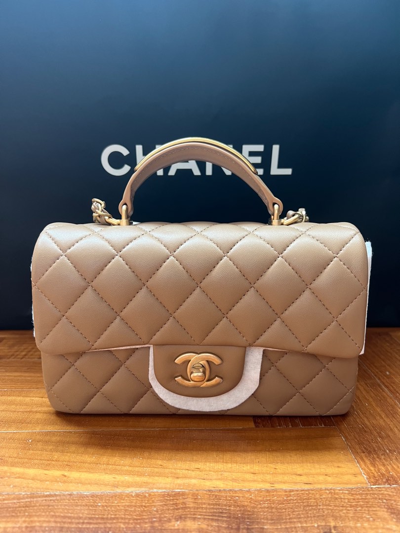 Chanel Mini Classic Flap, Luxury, Bags & Wallets on Carousell