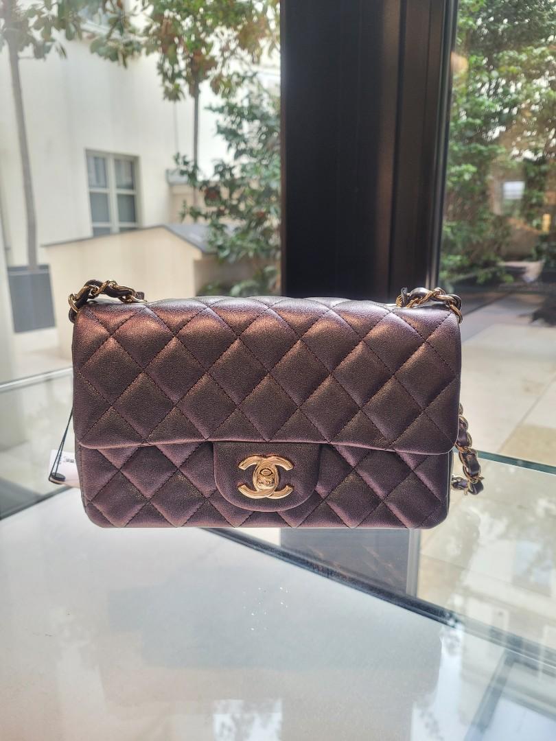 Chanel mini rectangle, Luxury, Bags & Wallets on Carousell