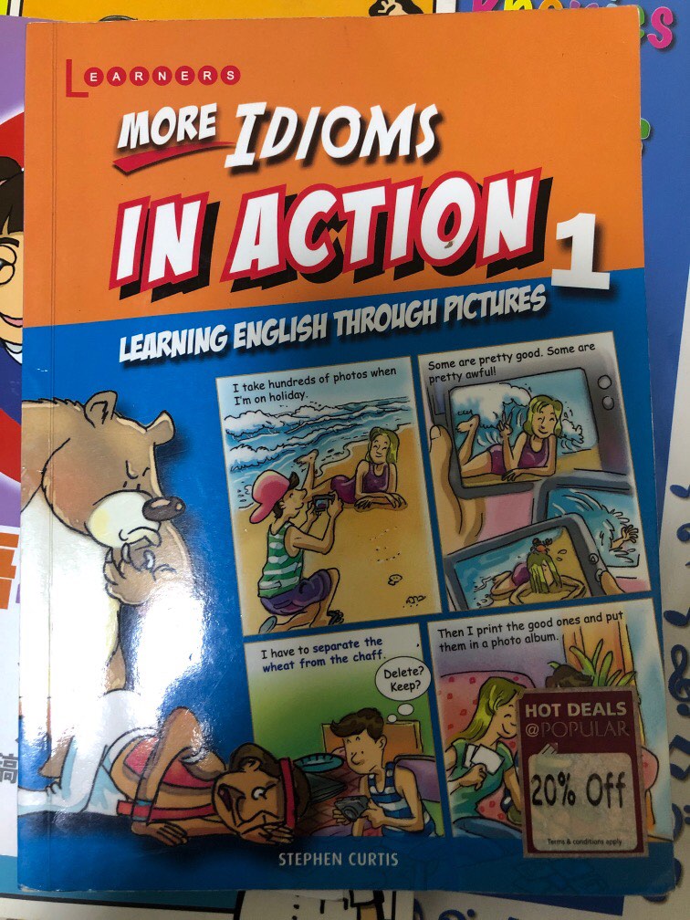 English idioms learning comic books, Hobbies & Toys, Books & Magazines ...