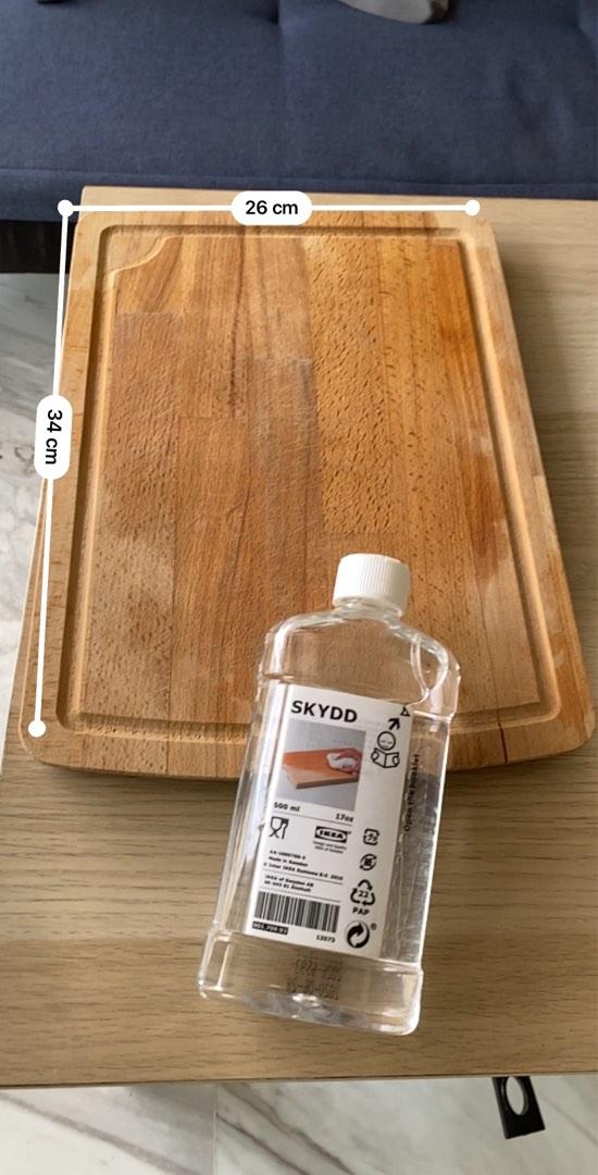 Chopping Board plus Ikea cleaner, Furniture & Home Living, Kitchenware ...