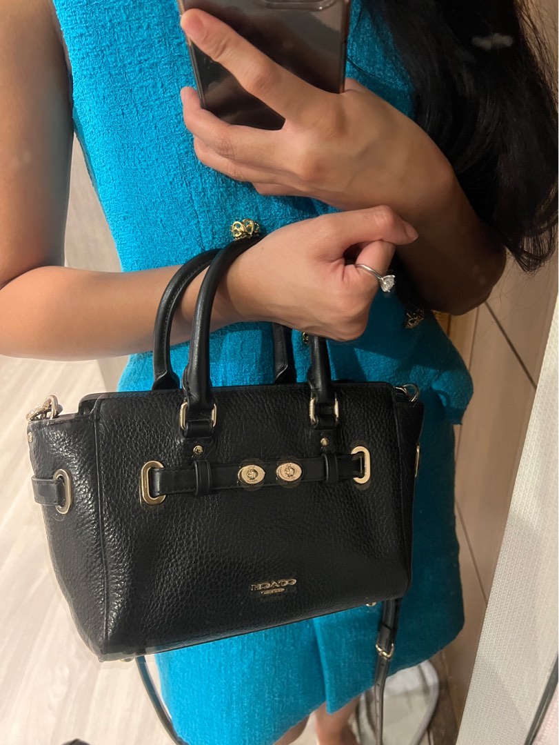 Coach bag black, Luxury, Bags & Wallets on Carousell
