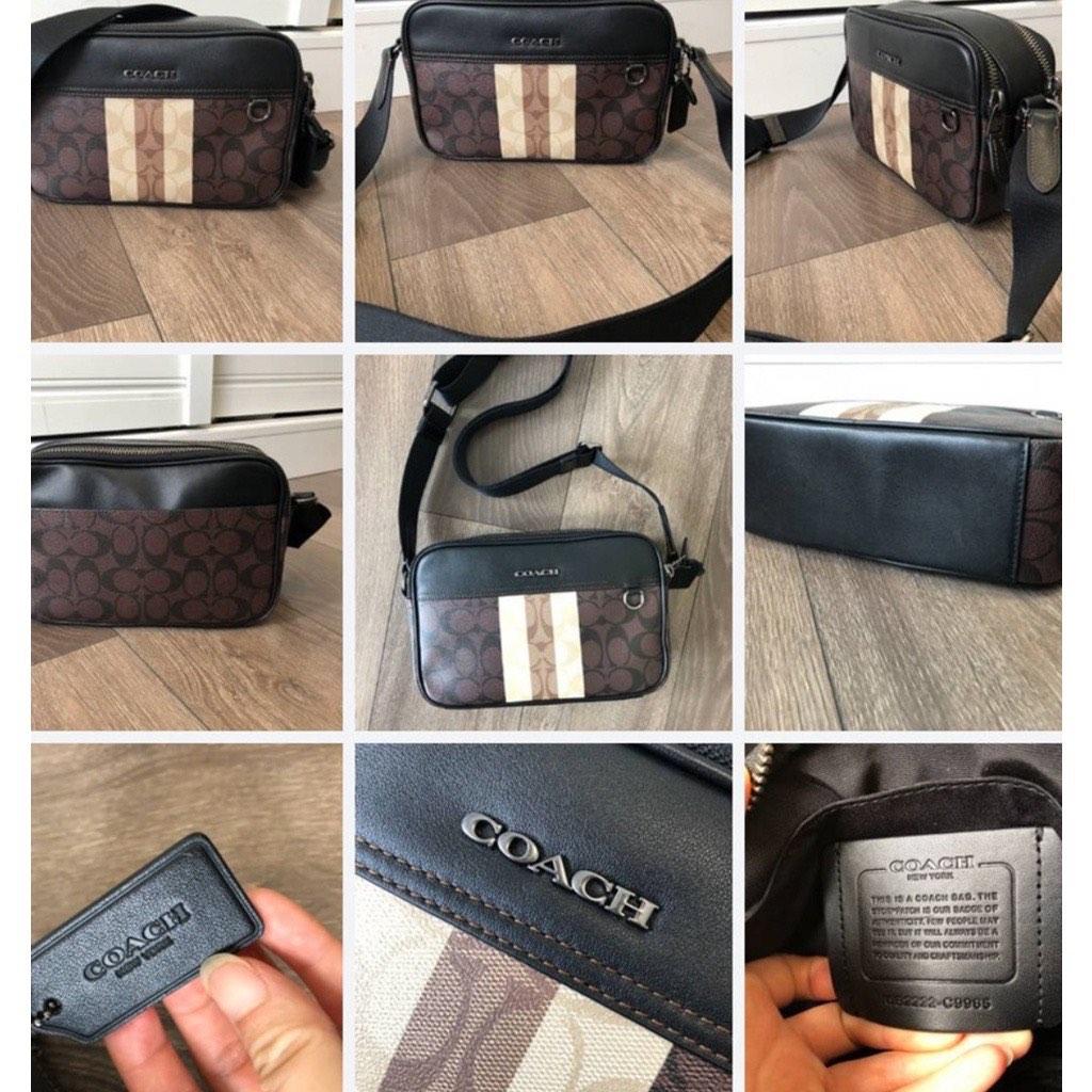 COACH BAG MAN NEW, Fesyen Pria, Tas & Dompet , Tas Selempang di Carousell