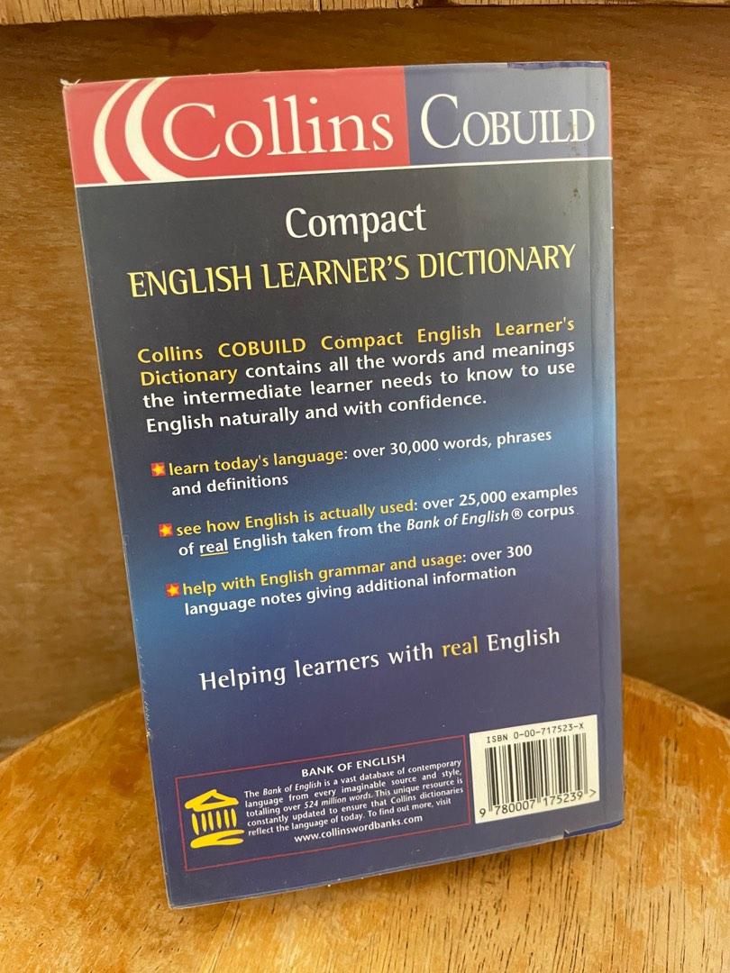 Compact English learner’s dictionary, 興趣及遊戲, 書本 & 文具, 雜誌及其他 - Carousell