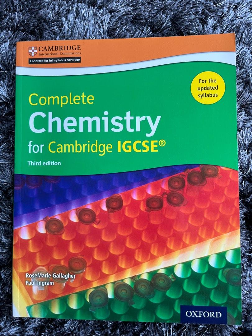 Complete Chemistry For Cambridge IGCSE Third Edition Book, Hobbies ...