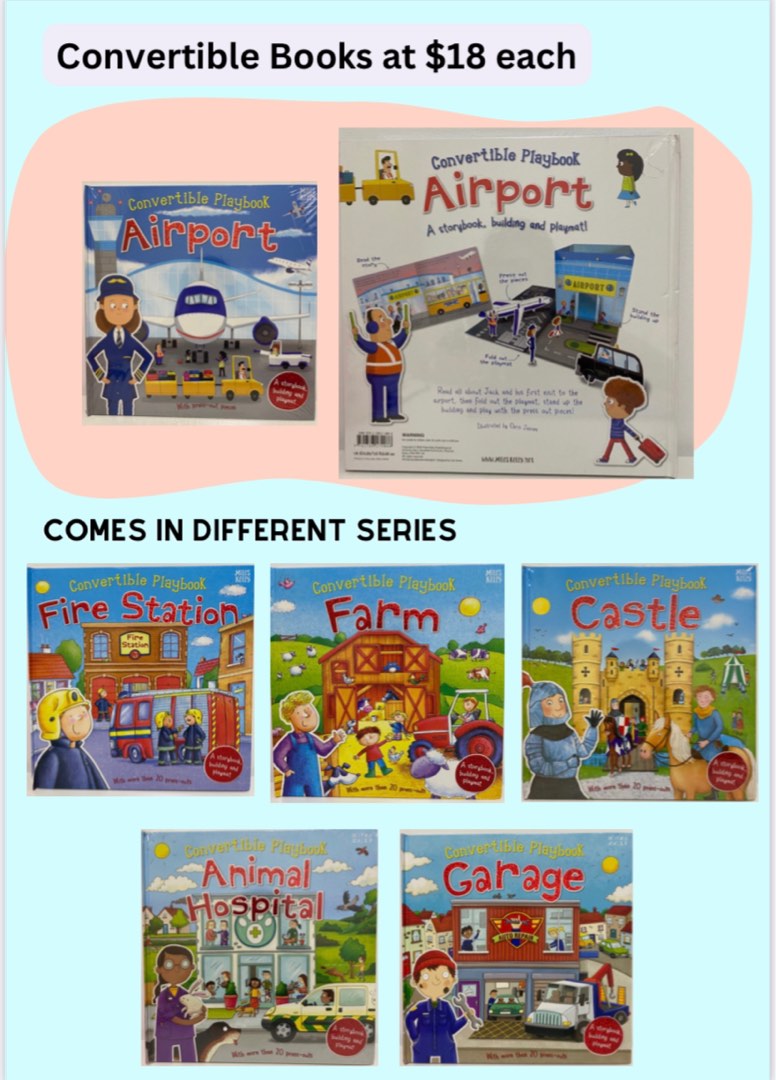 Convertible Playbook, Hobbies & Toys, Books & Magazines, Children's ...