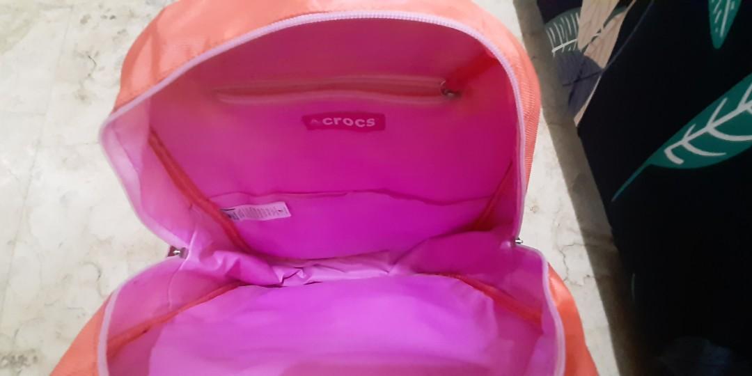 Crocs Backpack bag, Babies & Kids, Babies & Kids Fashion on Carousell