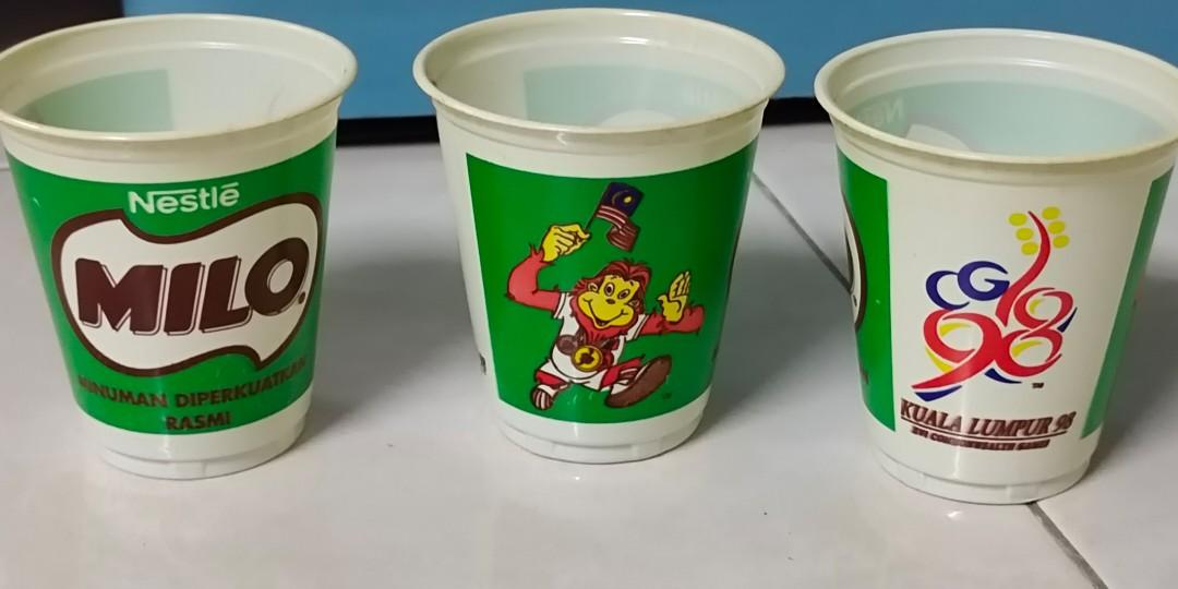 Cup / Cawan plastik Milo, Hobbies & Toys, Collectibles & Memorabilia ...
