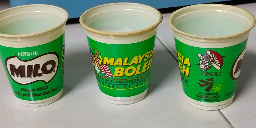 Cup / Cawan plastik Milo, Hobbies & Toys, Collectibles & Memorabilia ...